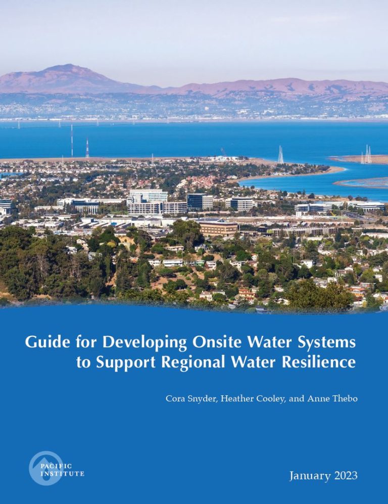 Guide for Developing Onsite Water Systems to Support Regional Water ...
