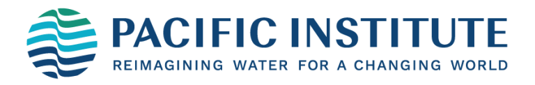 Pacific Institute | Advancing Water Resilience